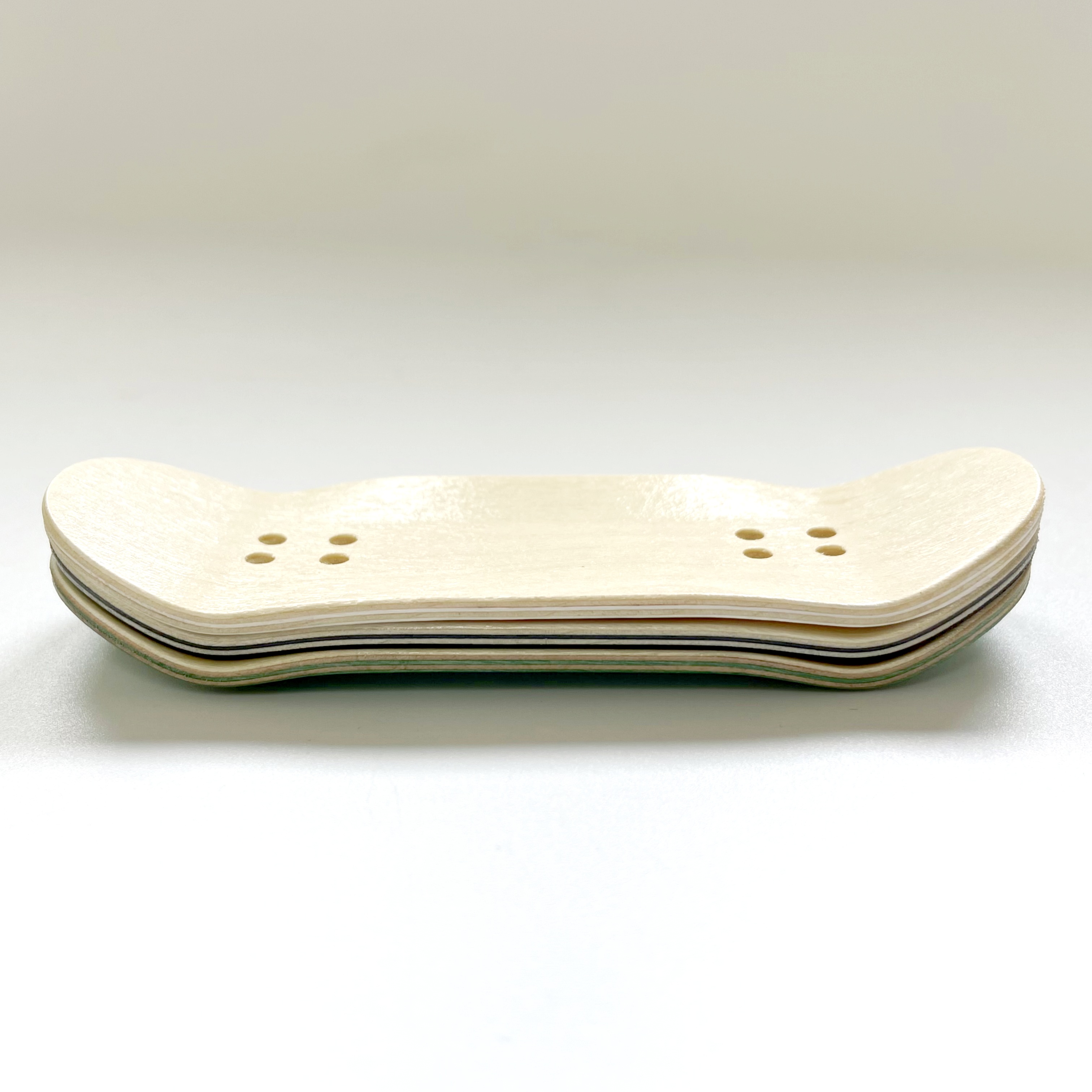 Street Shape Fingerboard Deck 99*33mm Professional Hamdmade 5 Ply ...