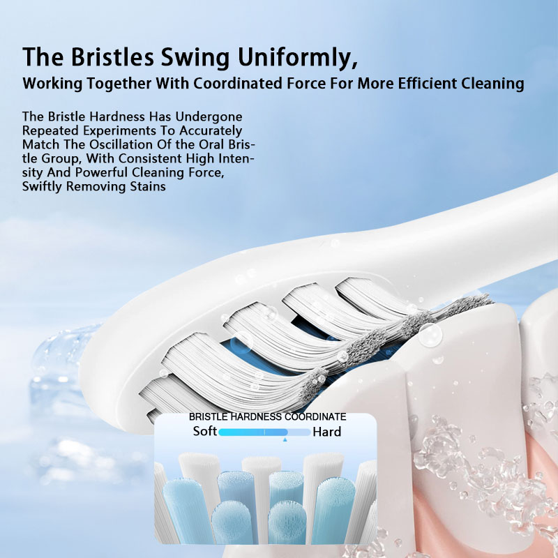 XiaoMI T501/T501C/MES607/MES605/MES608 Mijia Mi Electric Toothbrush Sonic Soft Refill Tooth ...