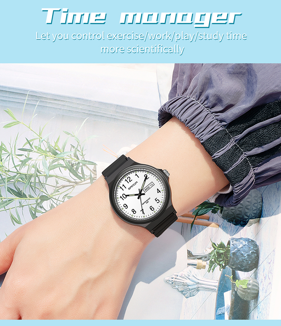 SANDA Men's Fashion Ultra Thin Watches Men Quartz Watch Business ...