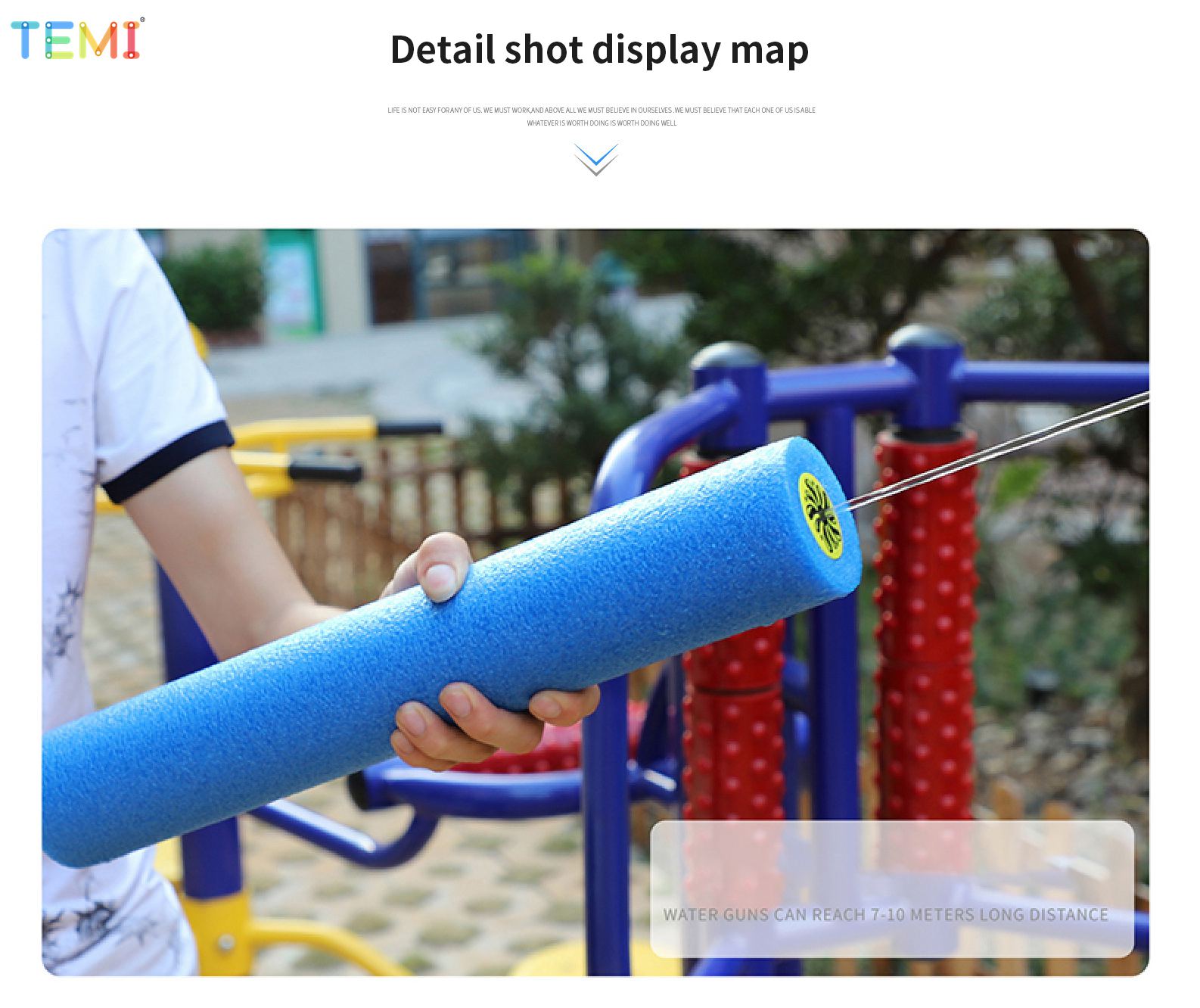 Soft Foam Water Shooting Blaster Toy Pump And Shoot Outdoor Playing ...