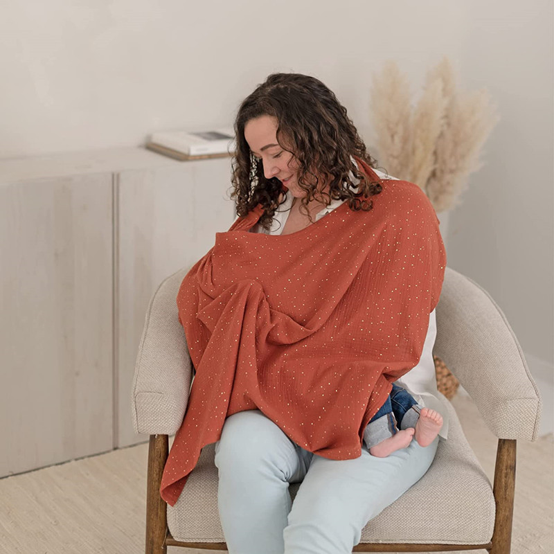 Cotton Outing Nursing Clothes Cover Towel Anti-glare Cover Shy Cloth ...