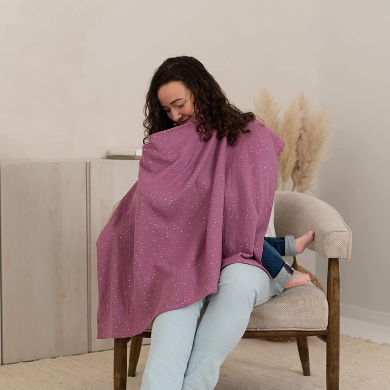 Cotton Outing Nursing Clothes Cover Towel Anti-glare Cover Shy Cloth ...