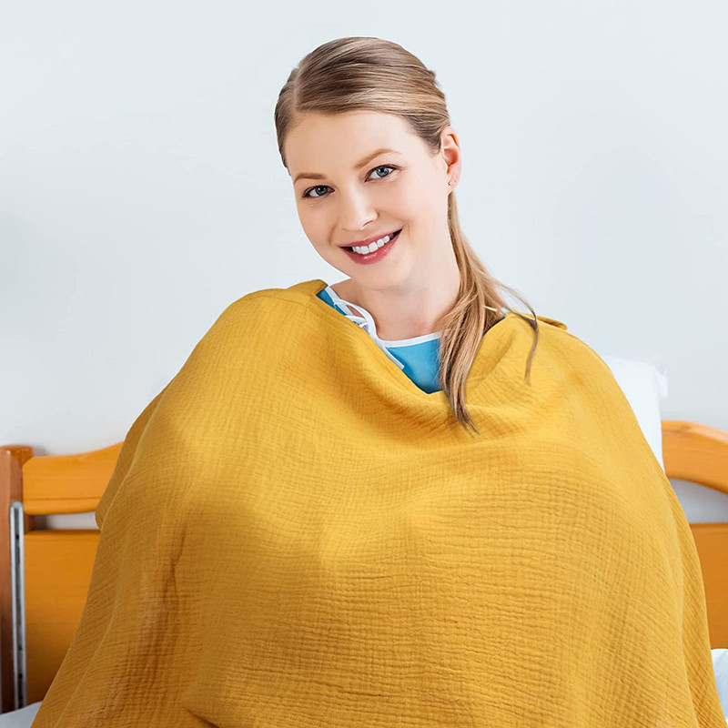 Cotton Outing Nursing Clothes Cover Towel Anti-glare Cover Shy Cloth ...