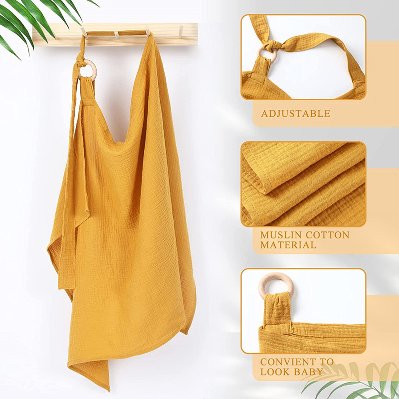 Cotton Outing Nursing Clothes Cover Towel Anti-glare Cover Shy Cloth ...