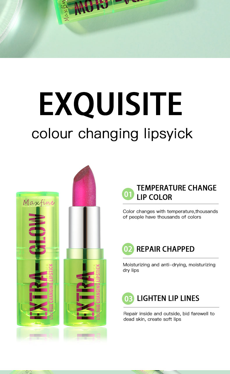 Crystal Translucent Color-changing Jelly Lipstick, Moisturizing Crystal ...
