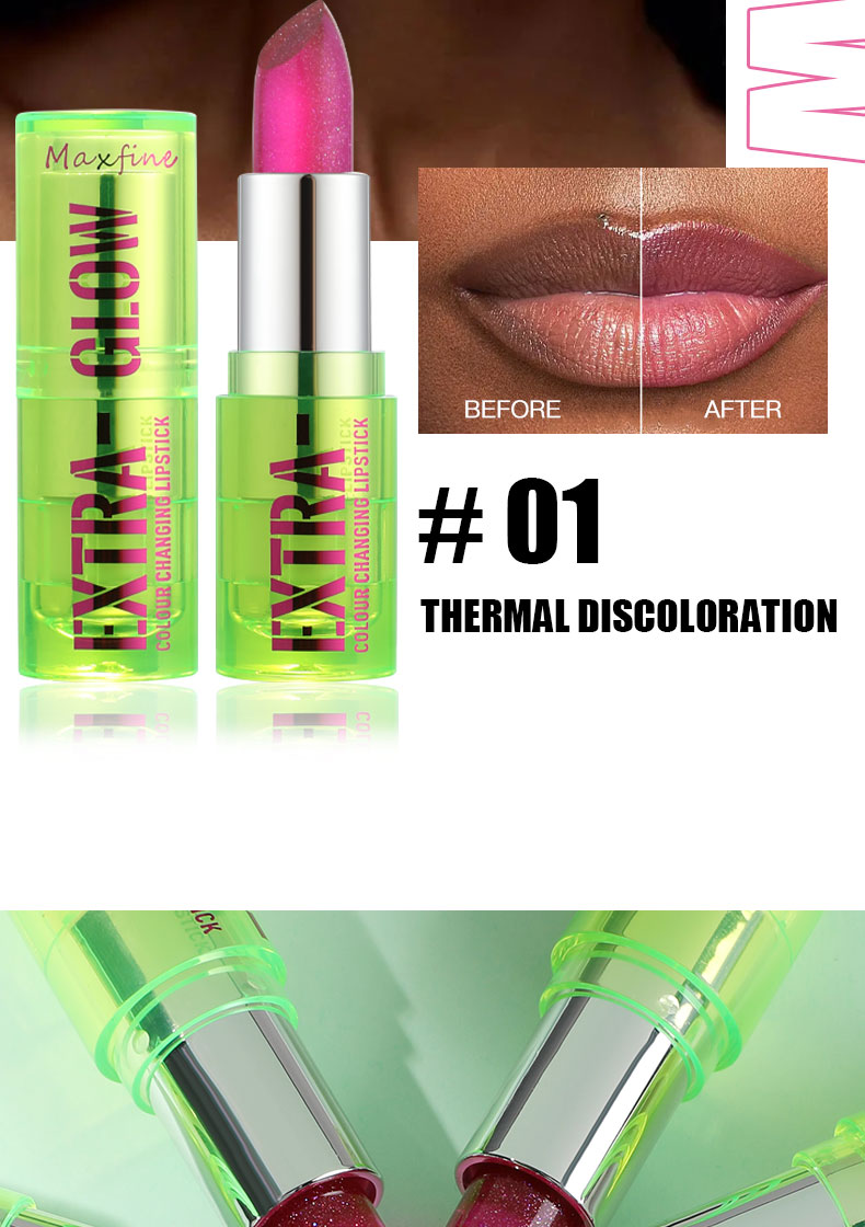 Crystal Translucent Color-changing Jelly Lipstick, Moisturizing Crystal ...