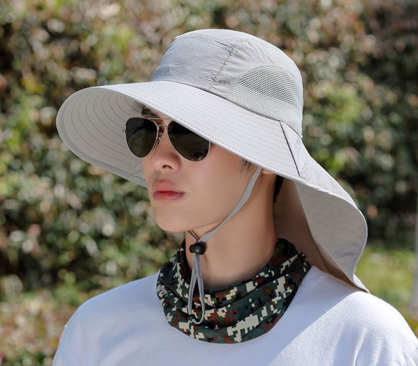 1PC Summer Outdoor Women's Sun Protection UV Protection Wide Brimmed ...