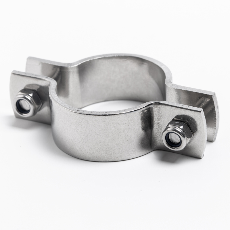 3/4" to 3" 304 Stainless Steel Sanitary Pipe Clamp Clips Support Tube ...