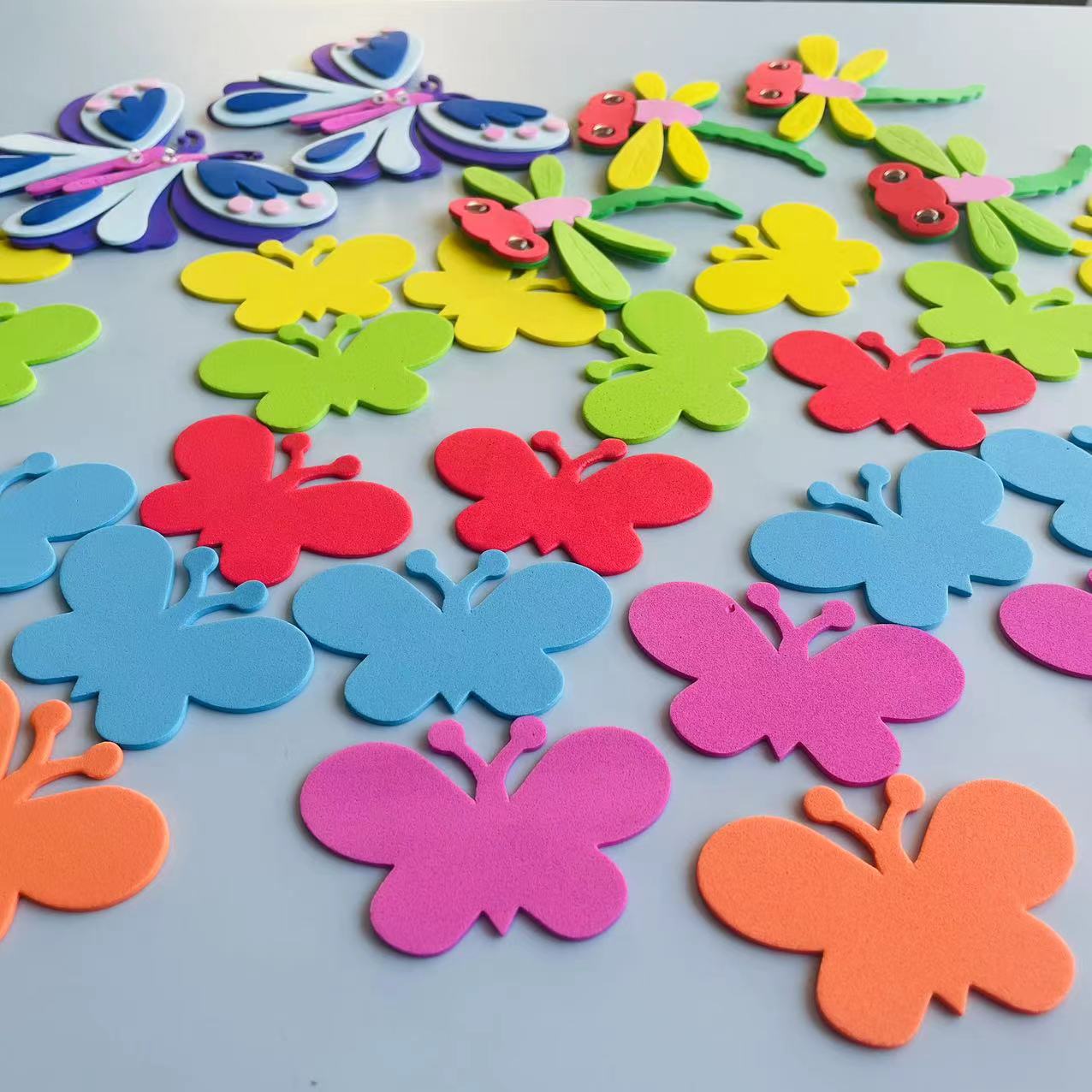 EVA Foam insect animals Craft 3D Wall Decoration classroom blackboard ...
