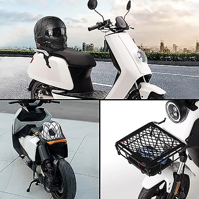 Motorcycle Cargo Net Car Accessories High Elastic Double Layer ...