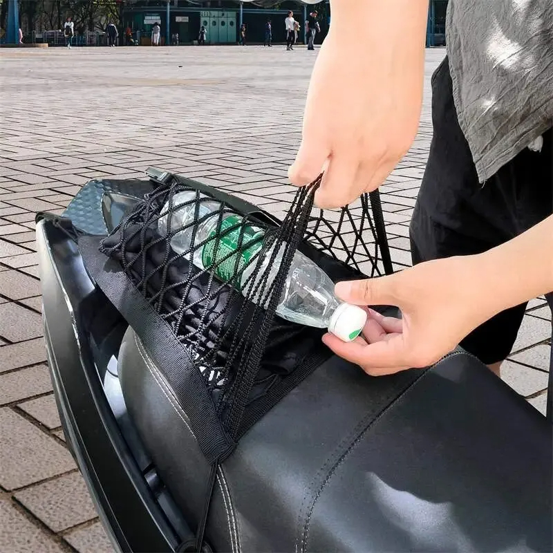 Motorcycle Cargo Net Car Accessories High Elastic Double Layer ...