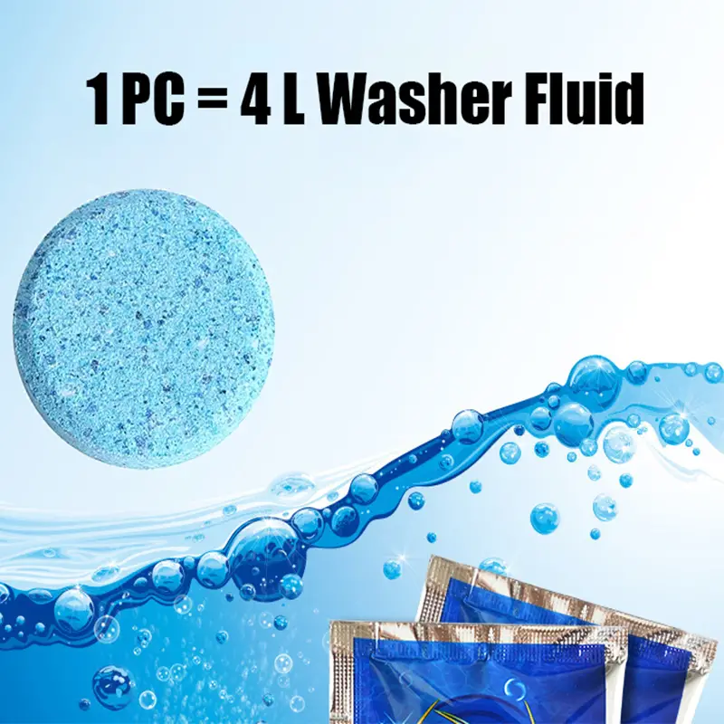 20/30/50/100pcs Cleaning Agent Car Glass Water Concentrated Wiper ...