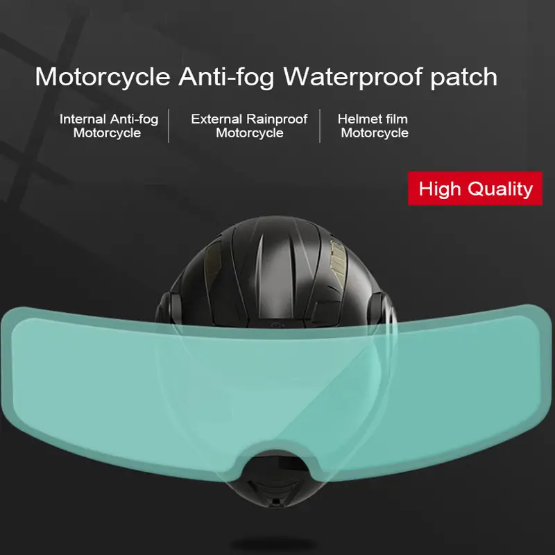 Universal Anti-Fog Helmet Film - 1/2/4 Pack for Electric Motorcycle ...
