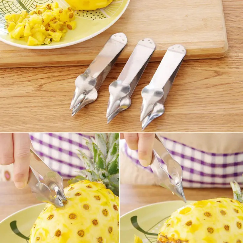 1 Piece Stainless Steel Pineapple Core Remover-Easy Peeling and Slicing ...