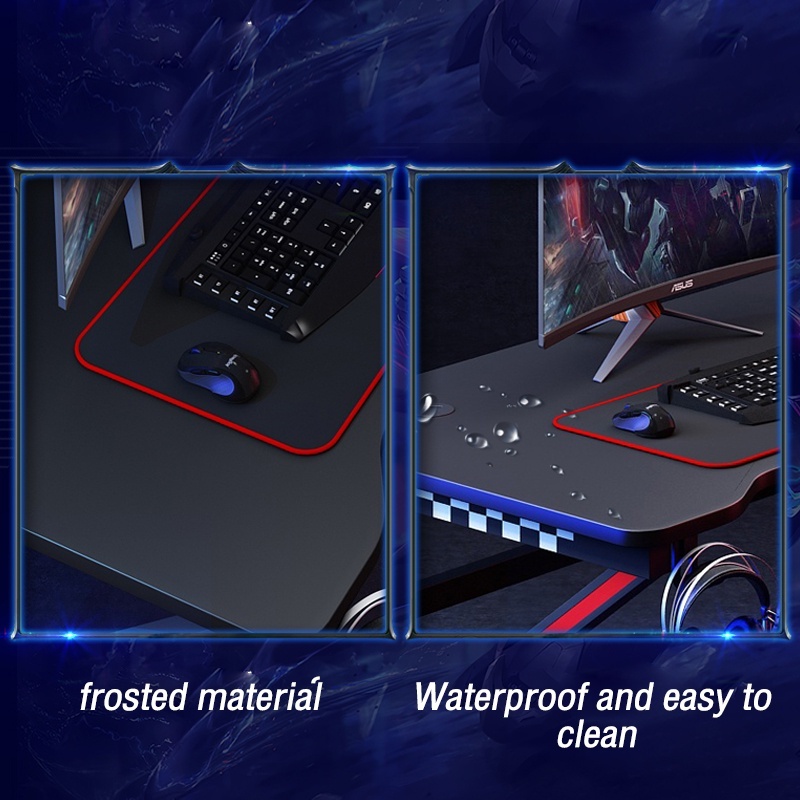 【Ready Stock】120cm Gaming Table meja gaming murah meja PC Laptop Table ...