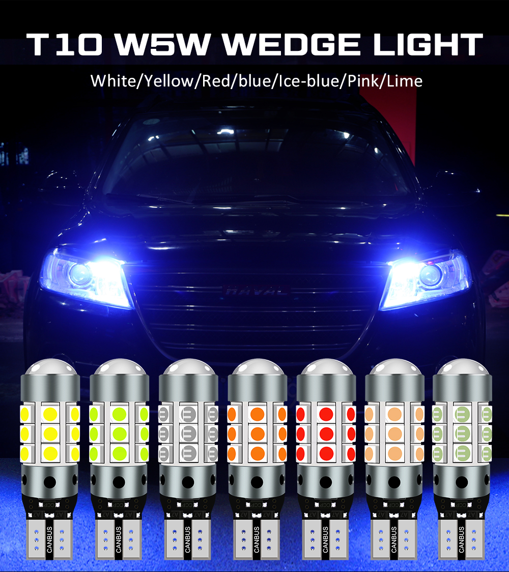 1 Piece 27 LED Light W5W T10 194 168 LED Bulb License Plate Light ...