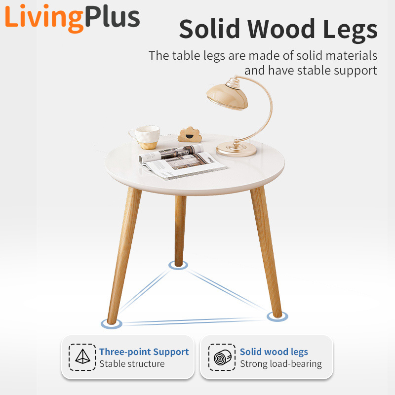 Bedside Table Side Table Nightstand End Table Round Table Multi-layer ...