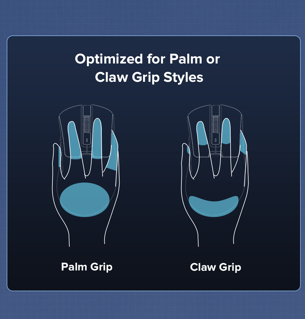 Delux M900 PRO M900PRO PAW3395 63g Gaming Mouse DPI 26000 Wired 2.4G ...