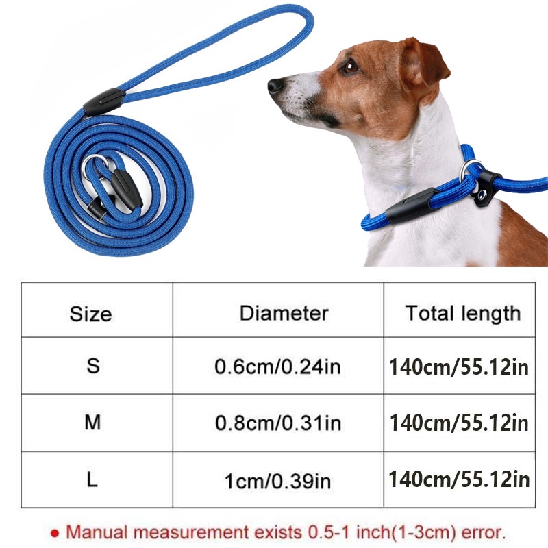 Dog Leash tali ng aso Pet training leash Gabay leash Adjustable with ...
