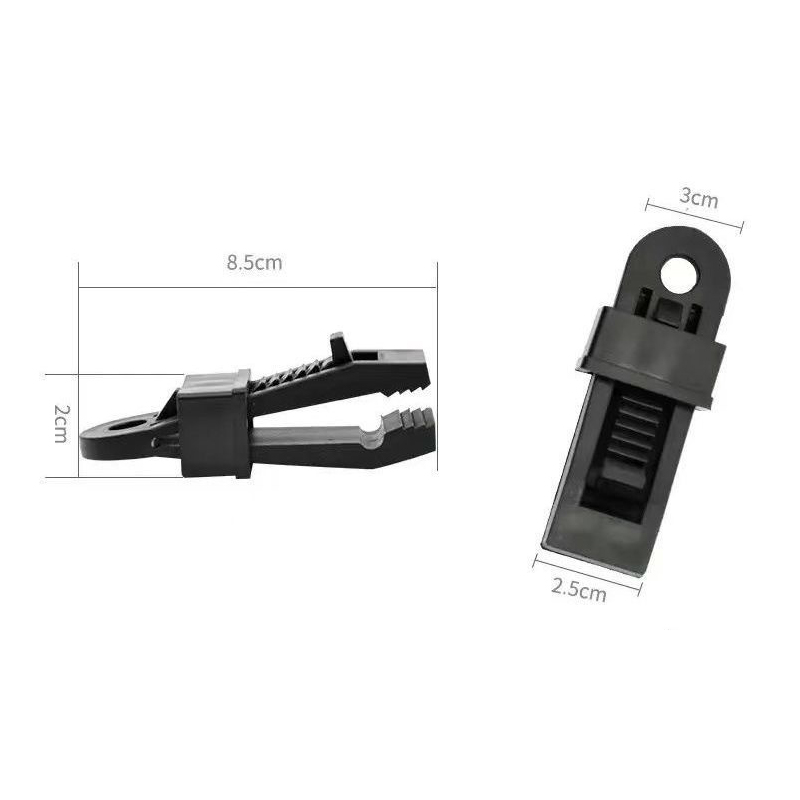 Outdoors Tent Canopy Windproof Fixing Clip Plastic Safety Wind Rope ...