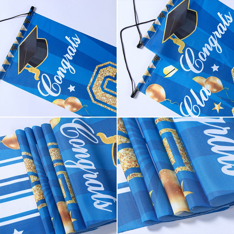 2pcs Graduation Door Curtain 2024 GRAD Themed Door Banner 30*180cm ...
