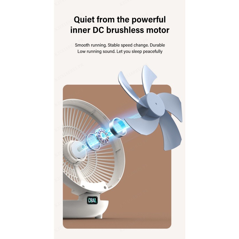Local shipment 】XIAOMI Portable Dual-use Table Desk fan/Wall-mounted ...