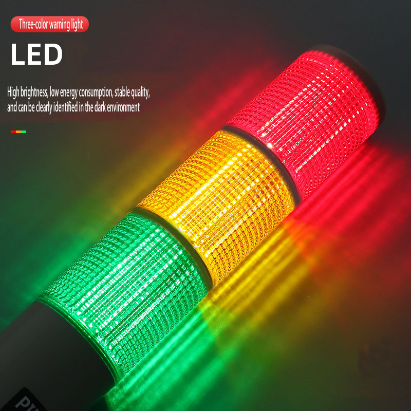 Tower Light Three-Color Warning Light Machine Tool Signal LED Indicator ...