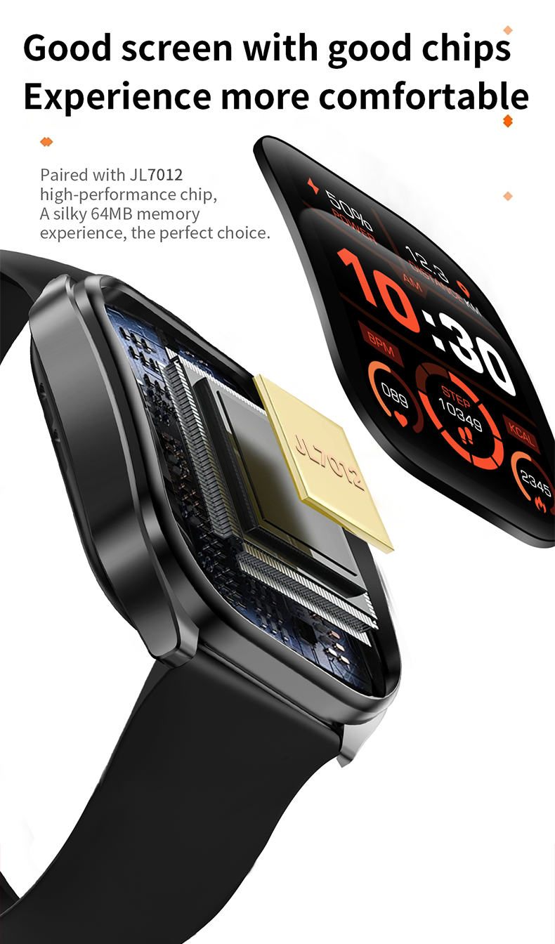 Aolon Curve Smart Watch New HD 2.01Inch Curved Waterproof Message ...