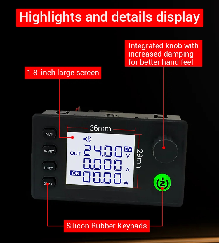 SK90 CNC adjustable DC voltage regulator DIY constant voltage and ...