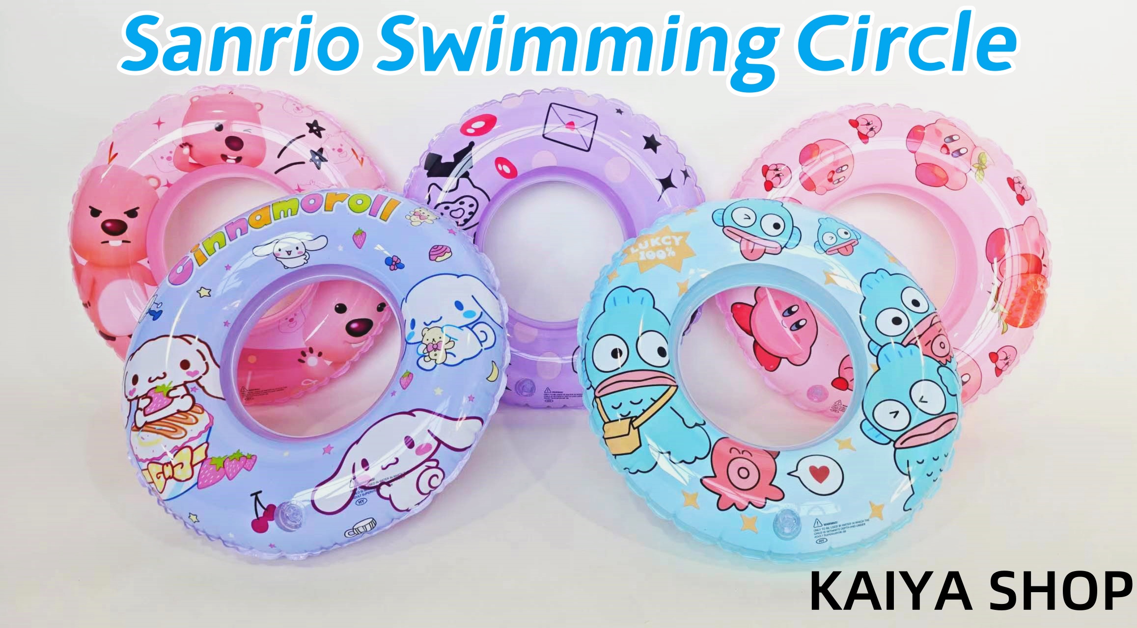 Sanrio children cartoon swimming ring underarm ring Boy/Girl/baby ...