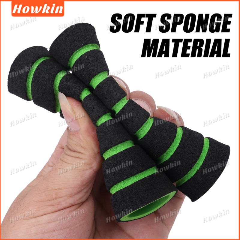 4PCS/SET Bicycle and motorcycle handlebar foam sponge grip cover ...