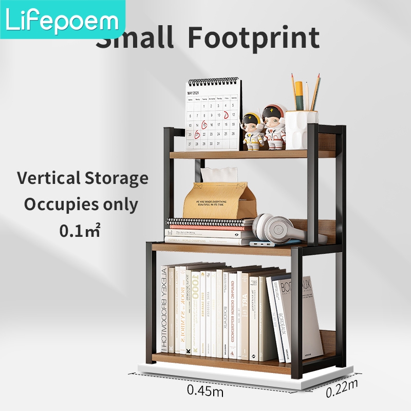 Desk Organizer Rack Study Table Organizer Office Table Organizer 3 Tier ...