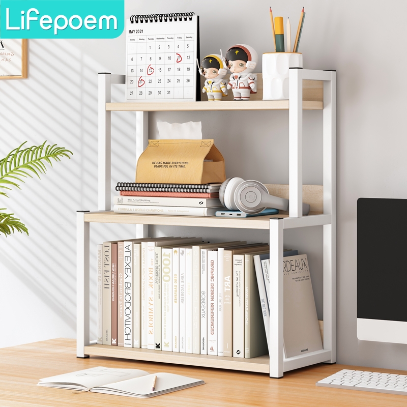 Desk Organizer Rack Study Table Organizer Office Table Organizer 3 Tier ...