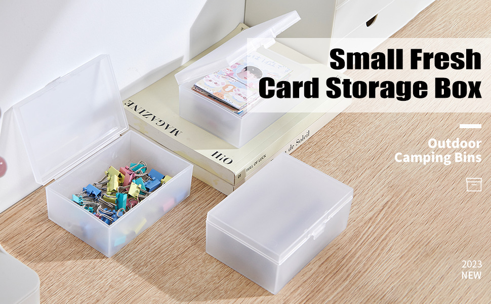 Cross-border Student Small Card Box Document Storage Box Card Film Box ...