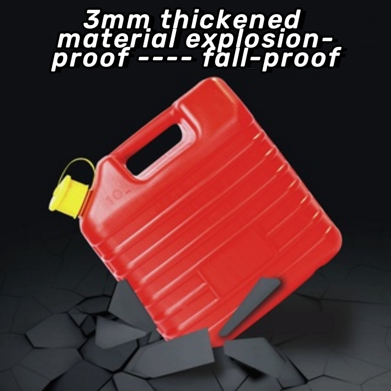 Fuel Can Plastic oil drum 5L 10L 20L HDPE Petrol Fuel Tank Thickened Spare Fuel Tank With Hidden ...