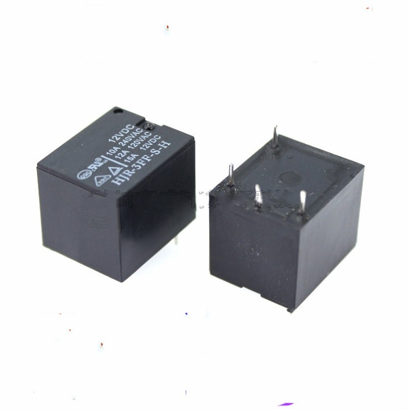4-pin 10A Relay HJR-3FF-S-H 12VDC 12V/24V/48V/5V 10A T73 4-Pin Rice Cooker Appliances Relay ...