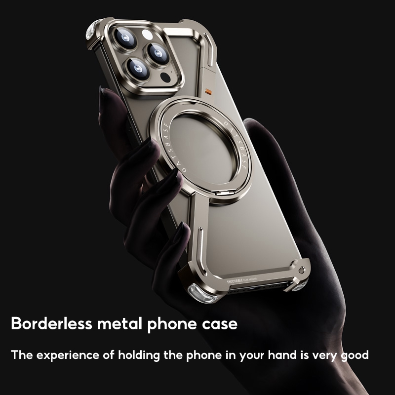 OATSBASF Z Case Metal Phone Case For iPhone 16 ProMax / 16 Pro / 16E ...