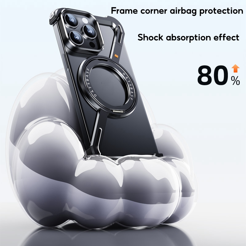 OATSBASF Z Case Metal Phone Case For iPhone 16 ProMax / 16 Pro / 16E ...