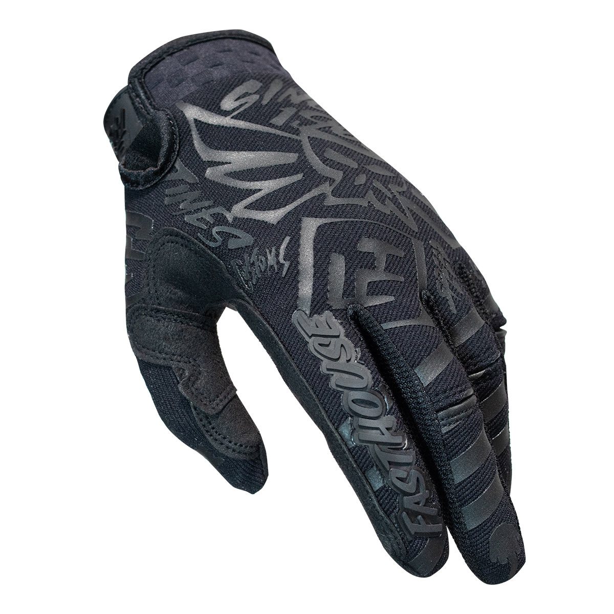 Fasthouse 2024 touch screen all black gloves new long finger cycling ...