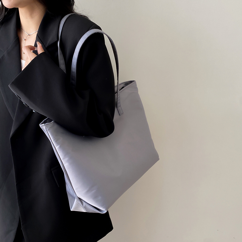 Large Capacity Fashion Female Bag Trendy Shoulder Bag Simple Tote Bag ...