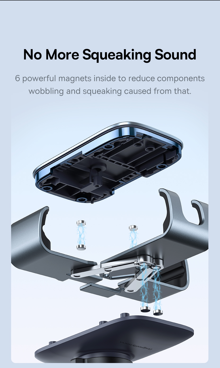 Baseus Metal Age3 Gravity Car Mount Air Vent Version Quieter Stable ...