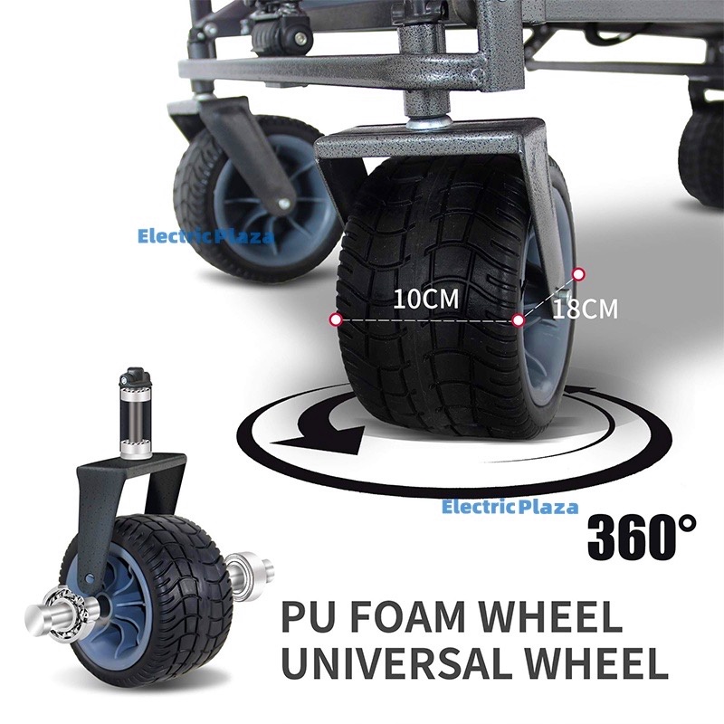 🔥LOWEST PRICE🔥150L Outdoor Trolley Wagon Folding Wagon Tool truck ...