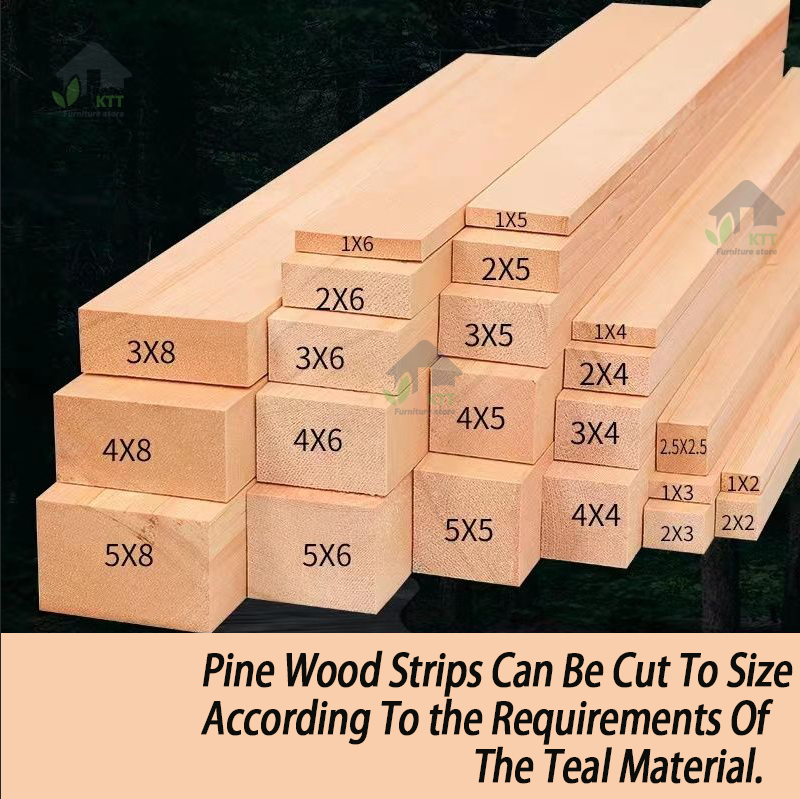 Customised Wooden Plank Pine Strip Solid Wood Material Wooden Strip ...
