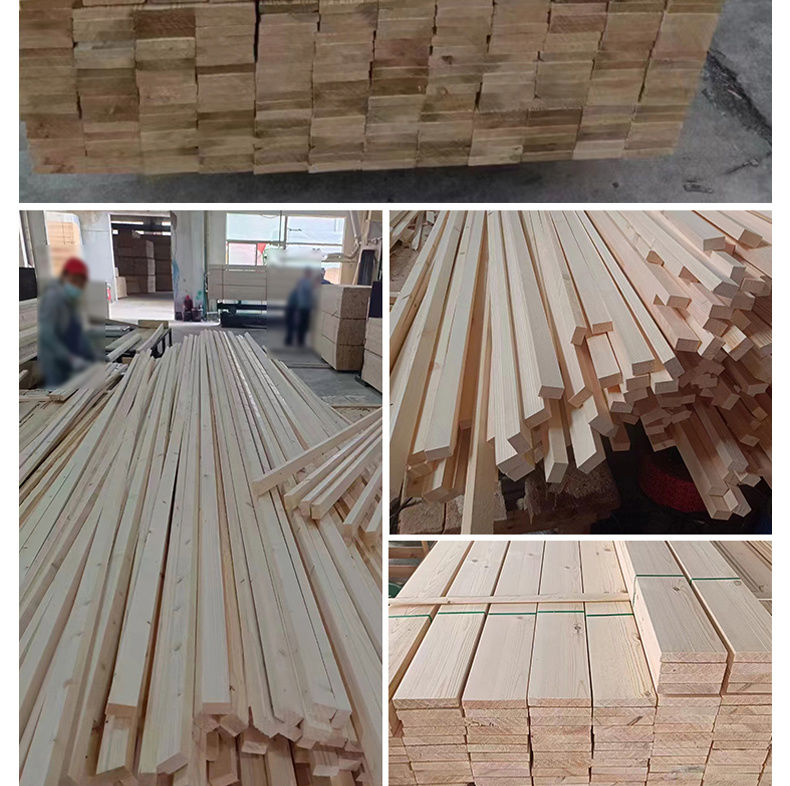 Customised Wooden Plank Pine Strip Solid Wood Material Wooden Strip ...