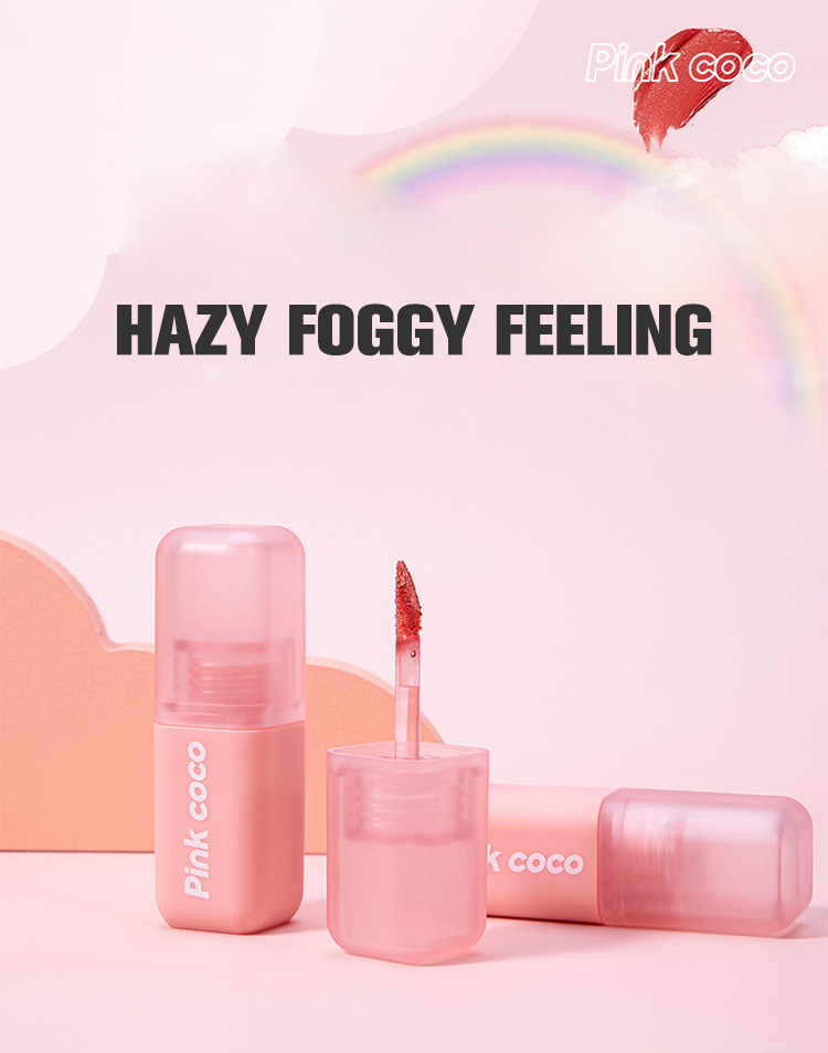 PINK COCO Matte Lip Glaze Liquid Lip Tint Lip Mud Long-Lasting Lip ...