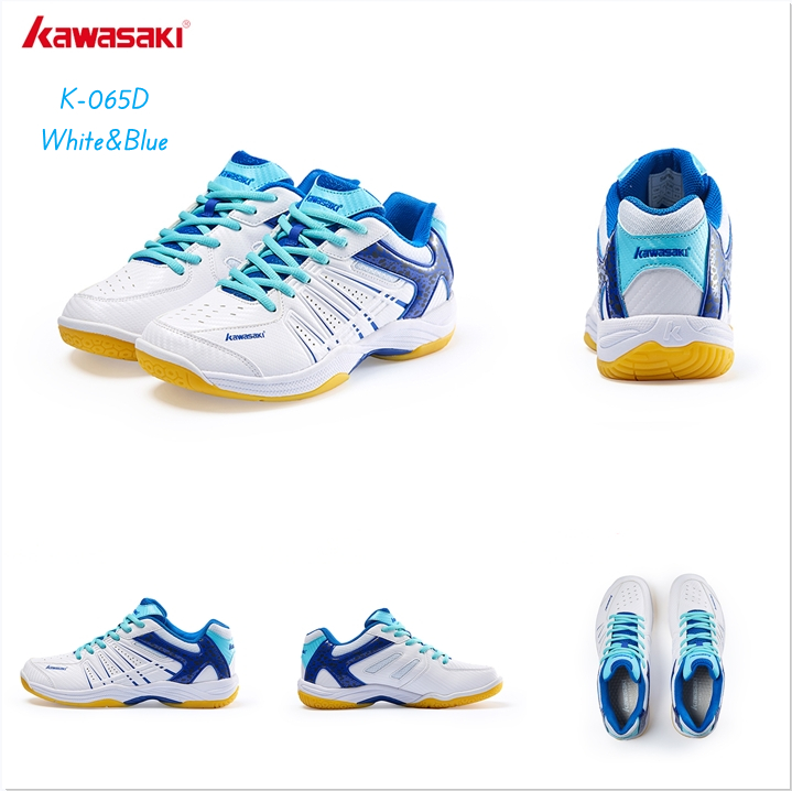 Kawasaki Professional Badminton Shoes K-065D Pickleball Shoes Sneakers Sport Shoes Breathable ...