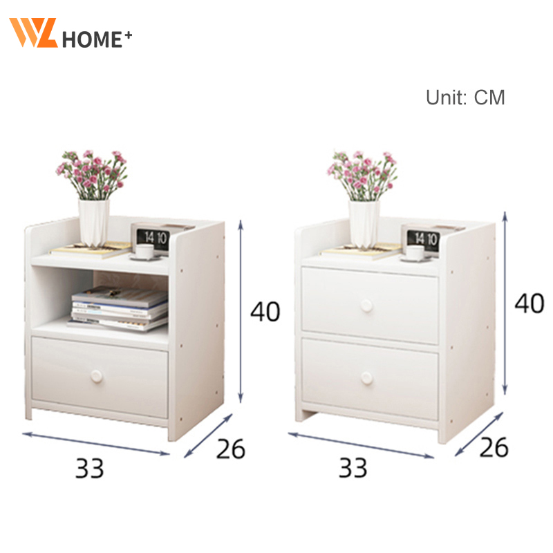 Black Bedside Table Bedroom Side Table Meja Kecil Mini Table Meja Tepi ...