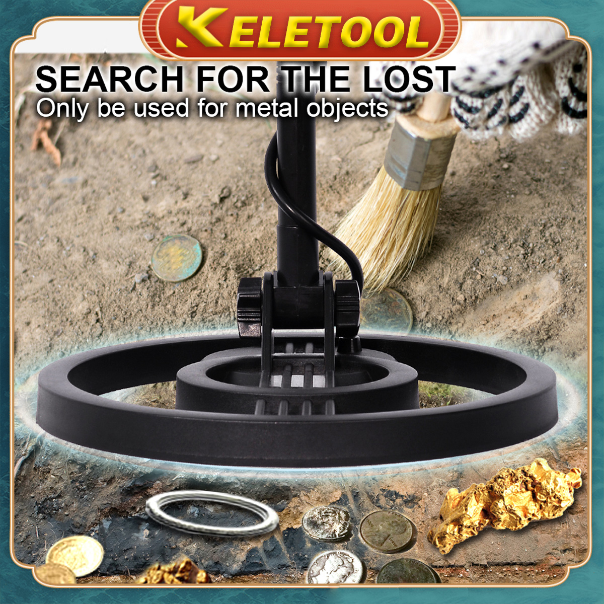 metal detector gold detector md4030 high sensitivity alat pengesan ...