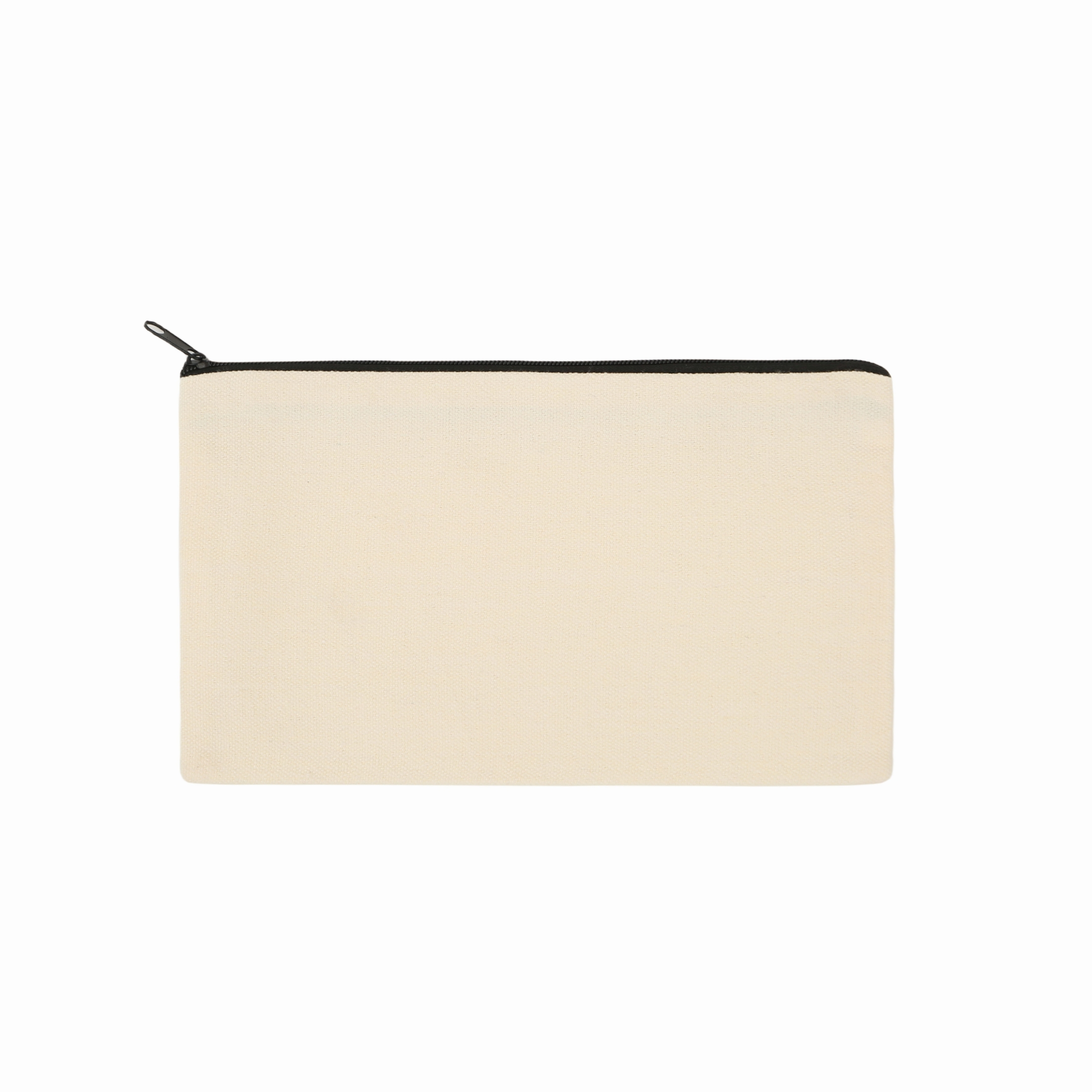 10PCS Canvas Zipper Bags Multifunctional Blank DIY Craft Pouches Pencil ...