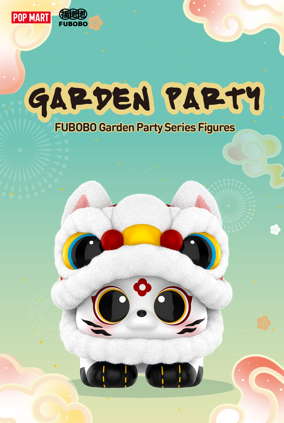 POP MART FUBOBO Garden Party Series Figures Action Toys Figure Birthday ...